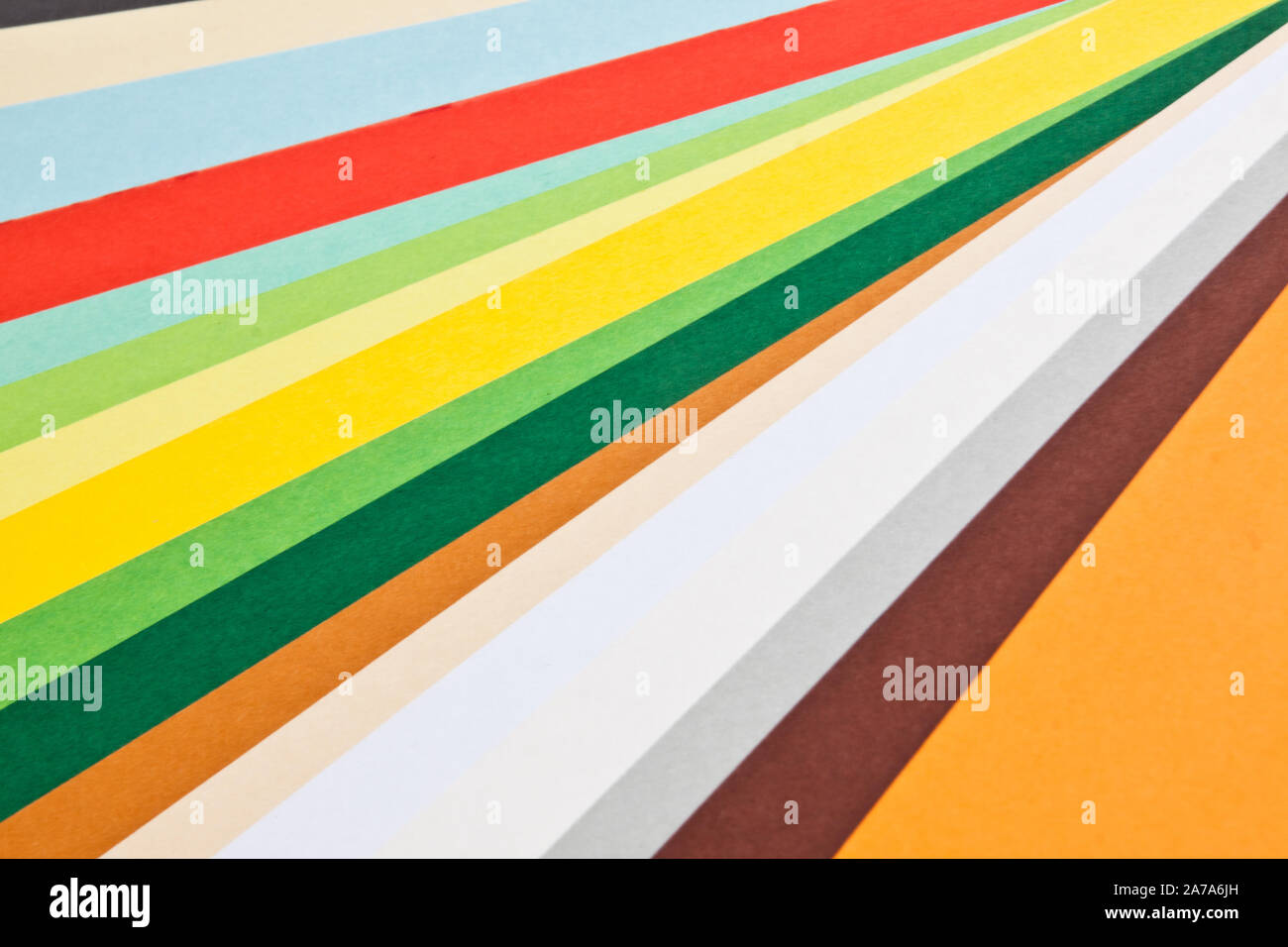 Paper color sample as background Stock Photo - Alamy
