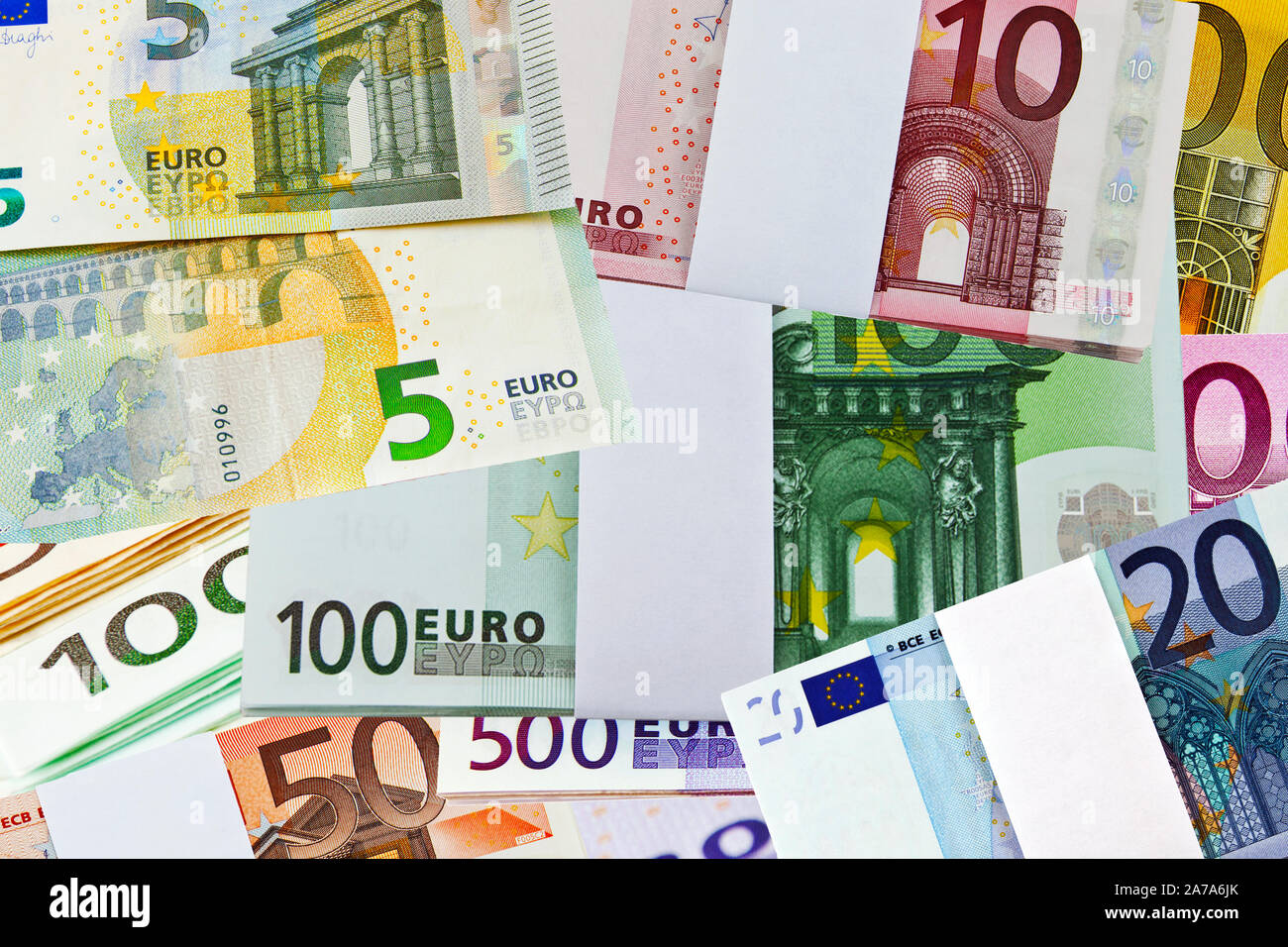 Euro geldscheine euro banknotes hi-res stock photography and images - Alamy