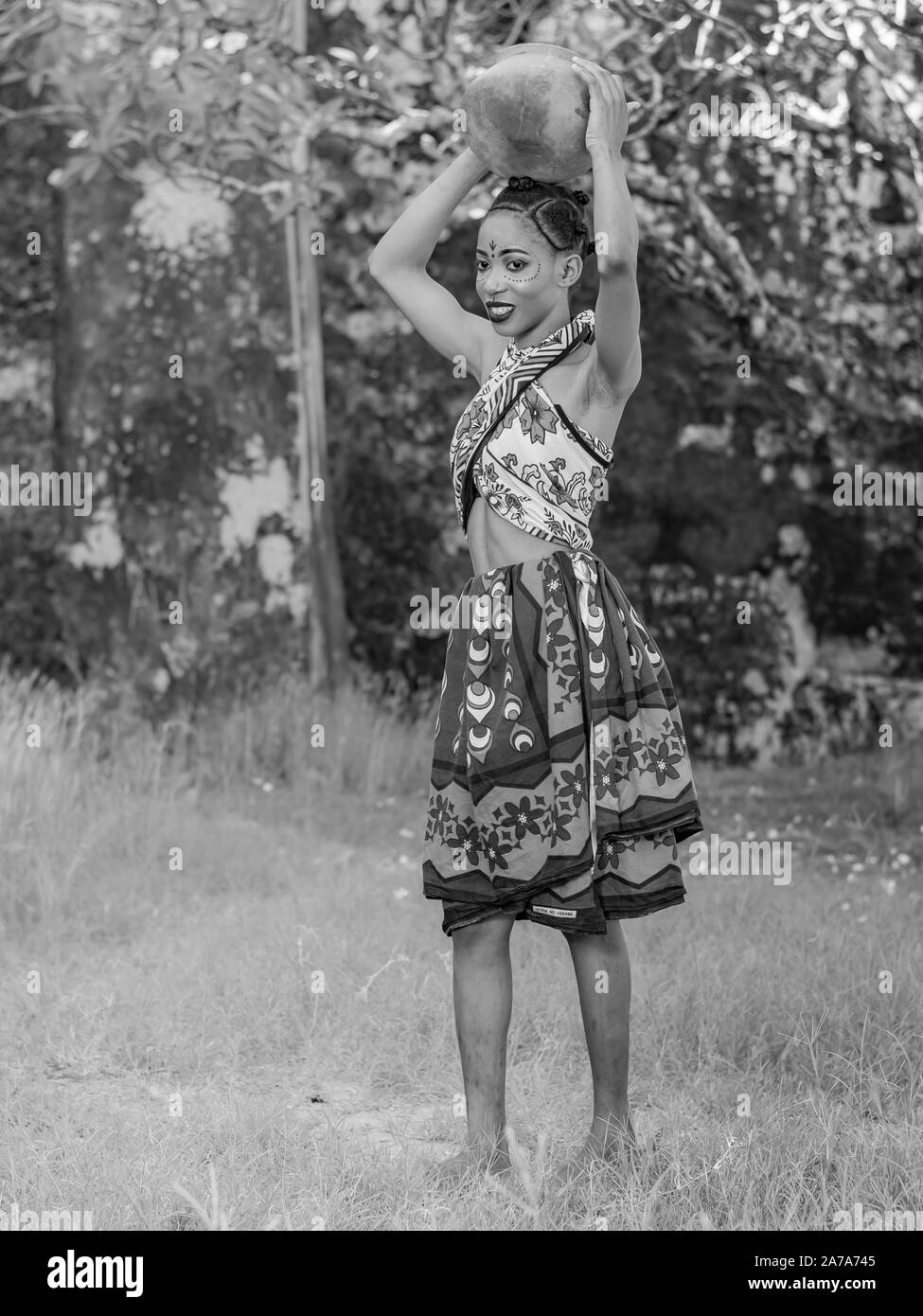 Giriama Traditional Attire Stock Photo - Alamy