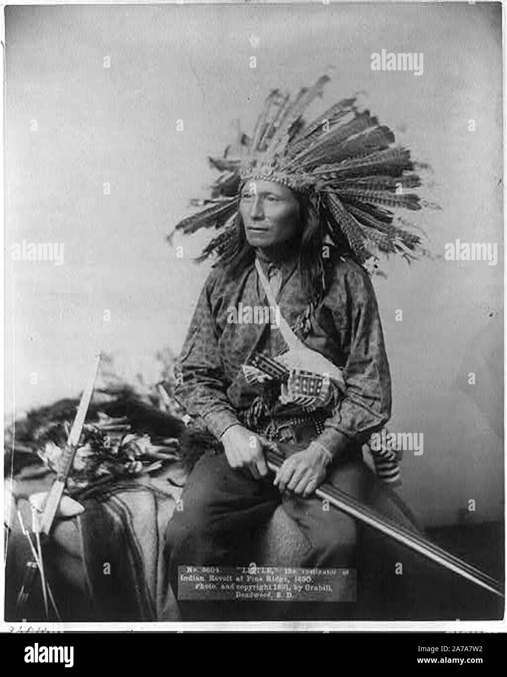 Vintage native american indian portrait photograph Stock Photo - Alamy