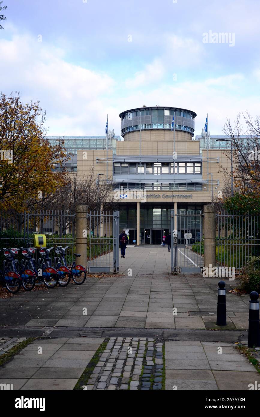 Scottish Government Building Leith High Resolution Stock Photography ...