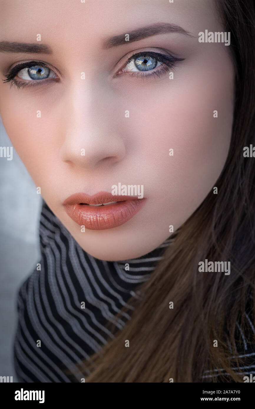 Woman Intense Stare High Resolution Stock Photography and Images - Alamy