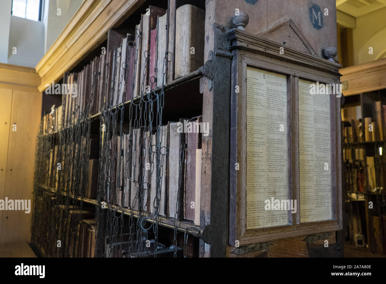 Hereford the chained library hi-res stock photography and images - Alamy