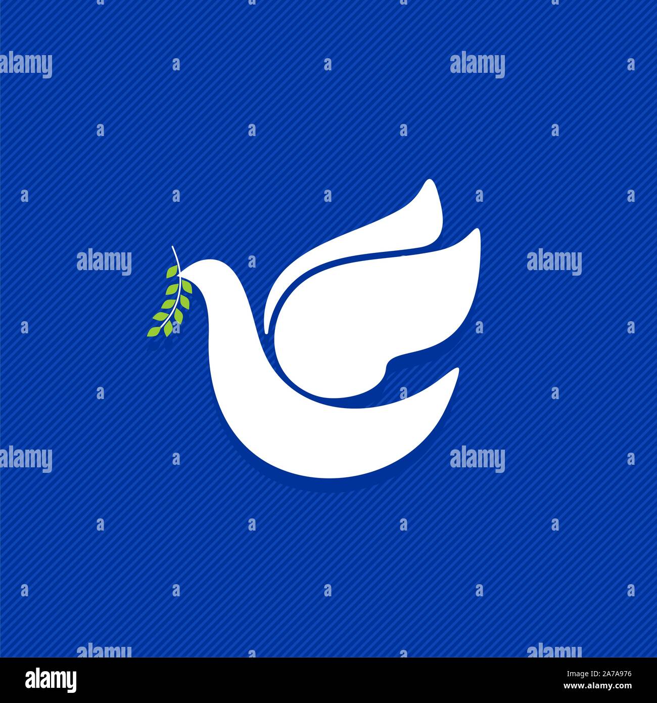 Dove, a symbol of peace and purity. The biblical symbol of the Holy ...