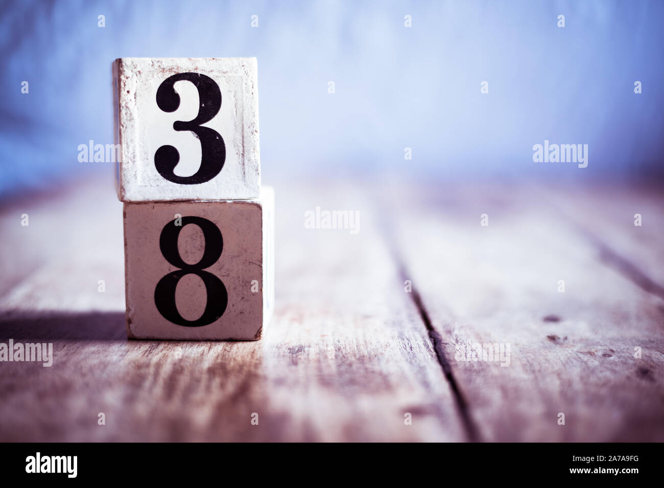 Number 38, thirty eight, three and eight - date, anniversary, birthday ...