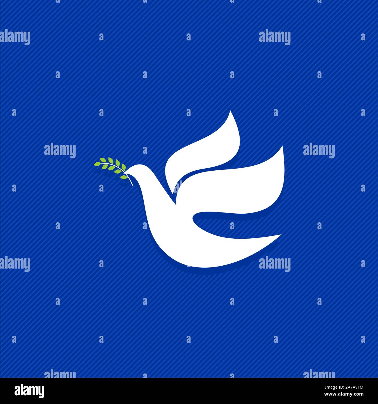 Dove, a symbol of peace and purity. The biblical symbol of the Holy ...
