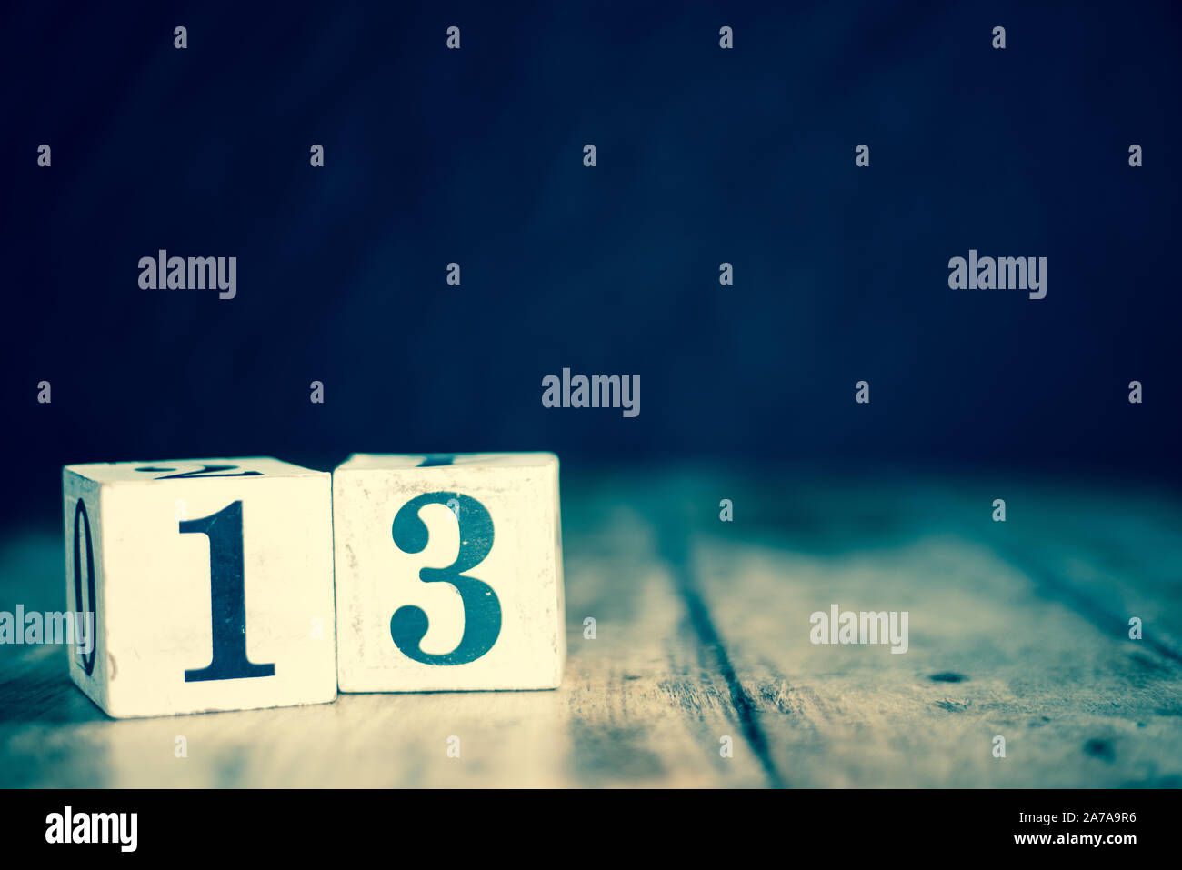 Number 13, thirteen, one and three - date, anniversary, birthday Stock ...