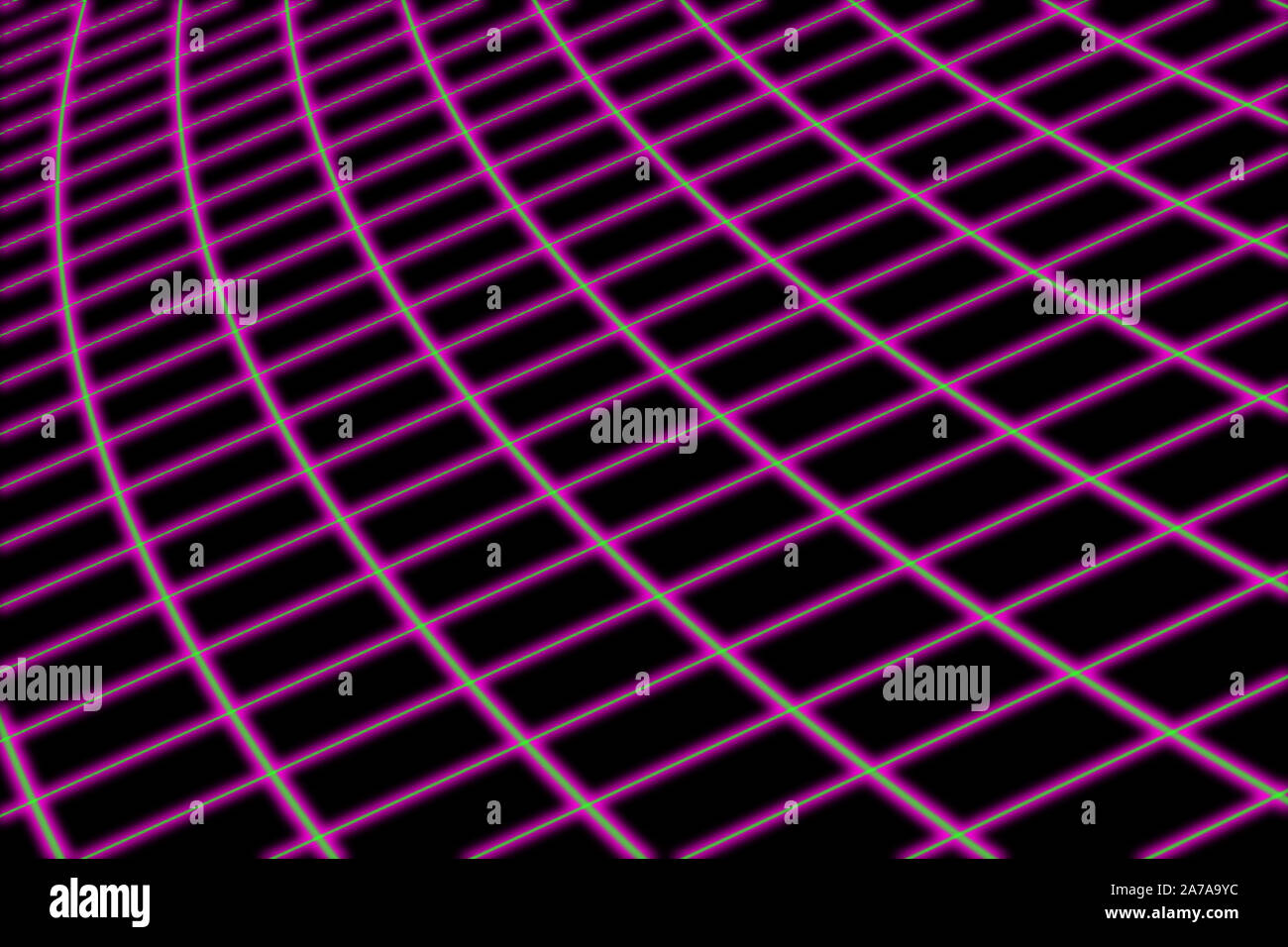 Neon square grid checkered hi-res stock photography and images - Alamy
