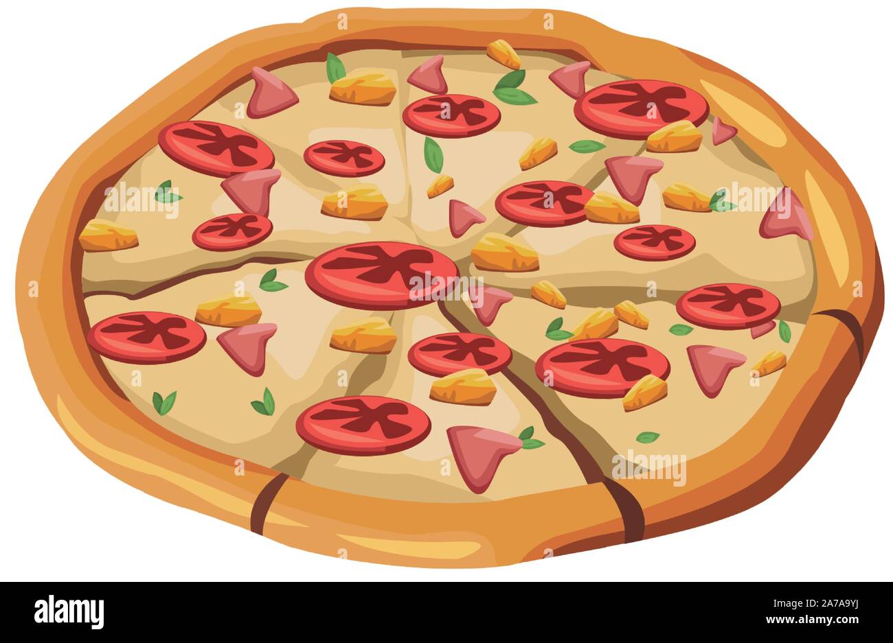 italian pizza icon, Fast food design Stock Vector Image & Art - Alamy