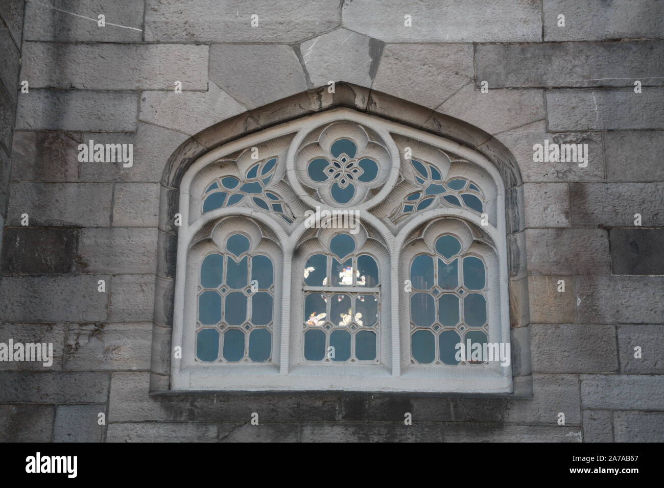 Dublin castle Chapel Royal window, Dublin, Ireland Stock Photo - Alamy