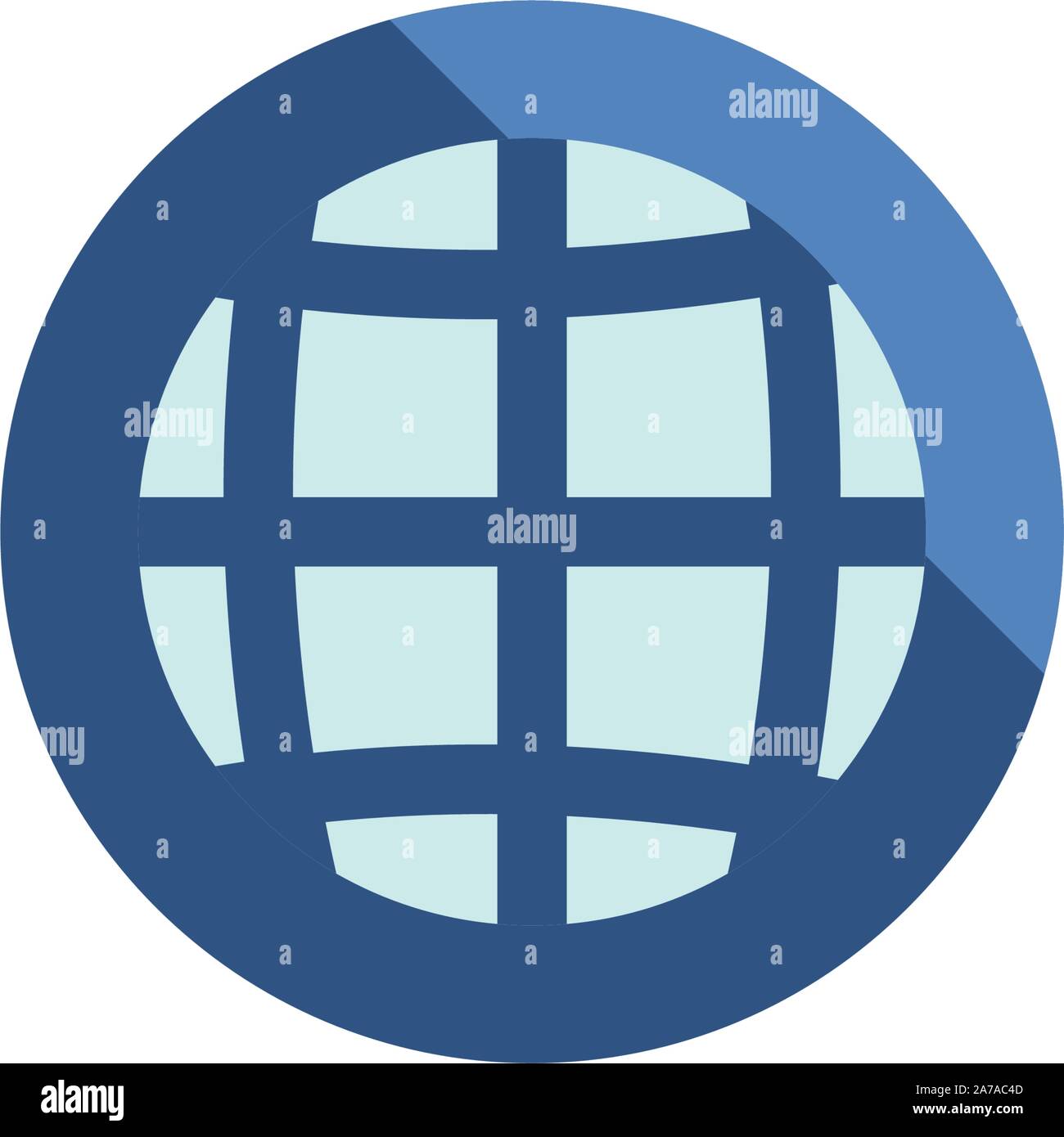Global sphere icon design, World communication internet connectivity ...