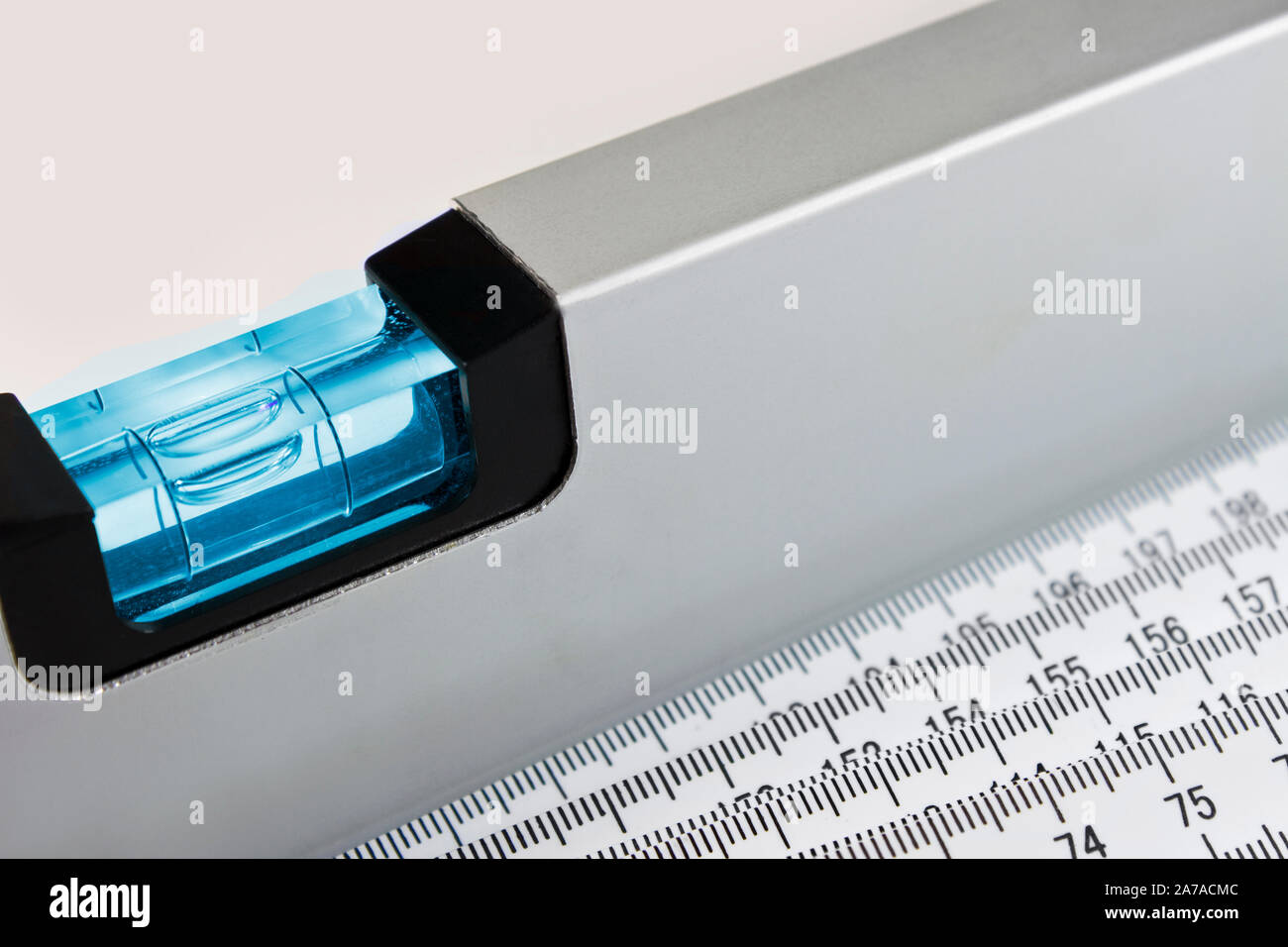 Water level on white background Stock Photo - Alamy