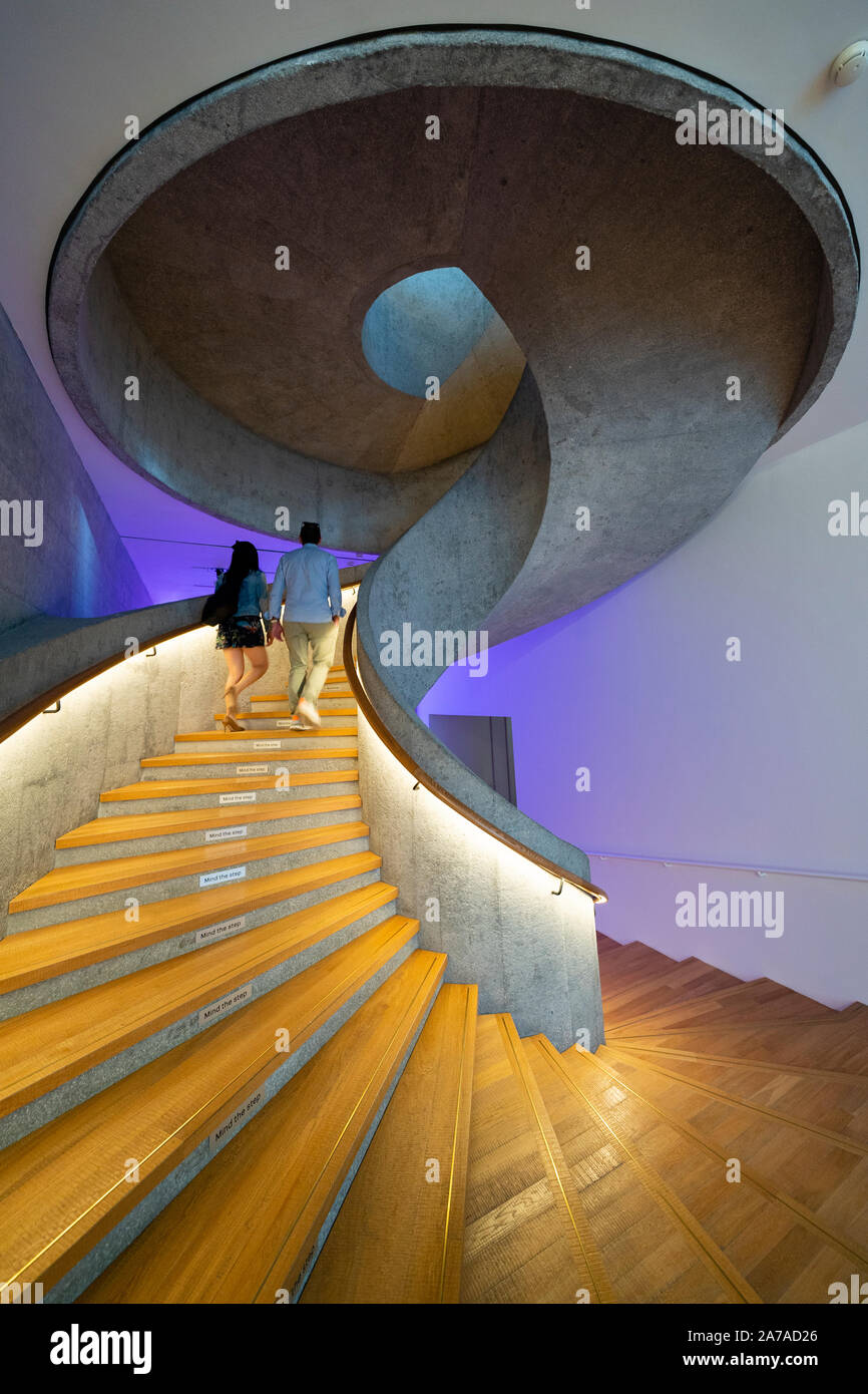 Interior of JC Contemporary art gallery at Tai Kwun Centre for Heritage ...