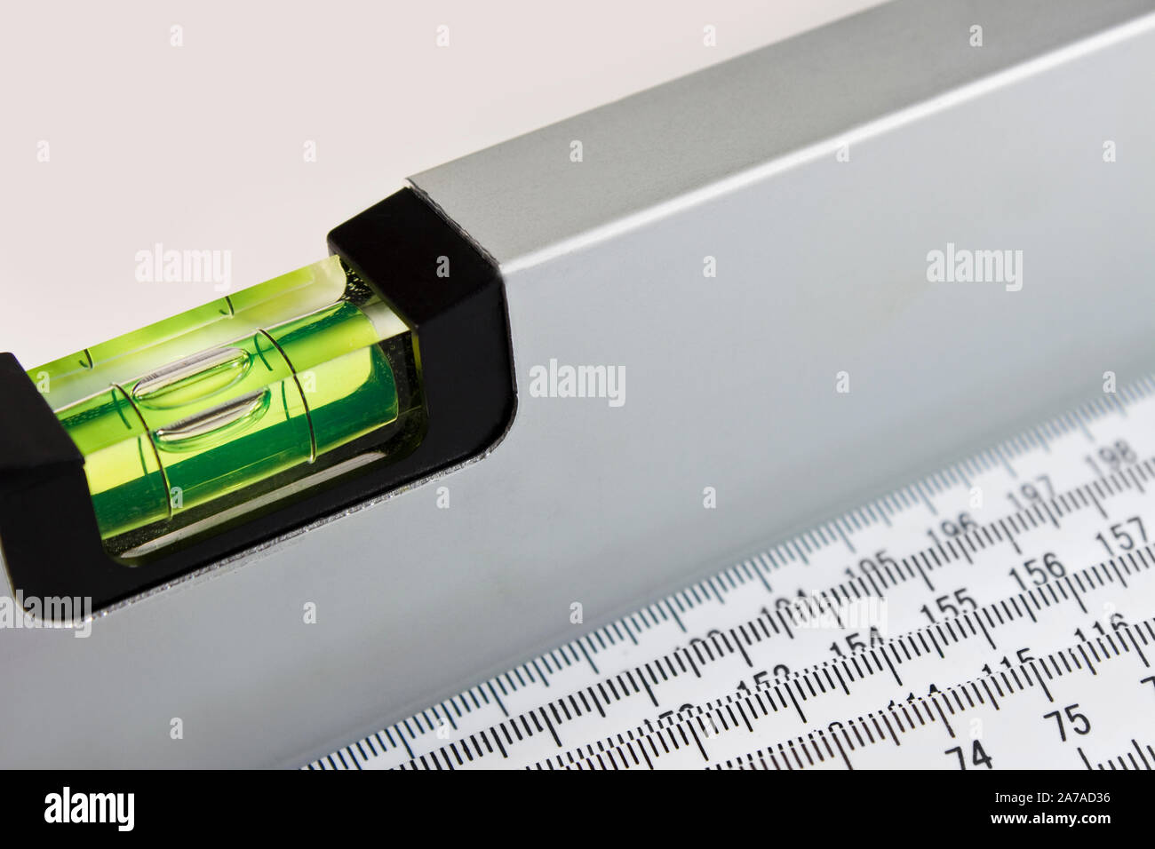 Water level on white background Stock Photo - Alamy