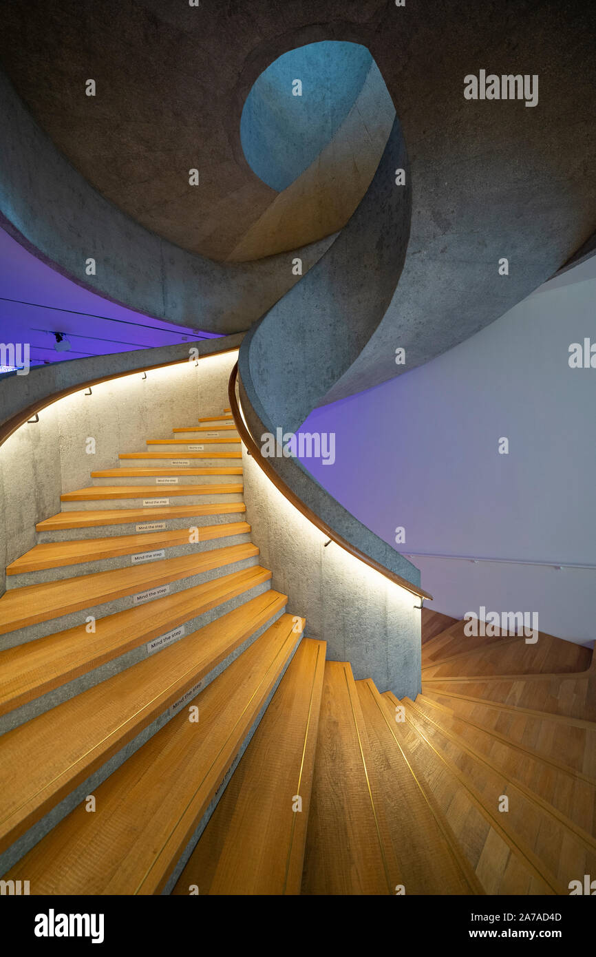 Interior of JC Contemporary art gallery at Tai Kwun Centre for Heritage ...