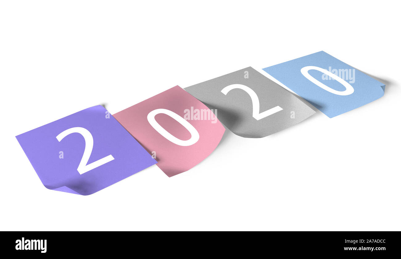 Colorful notes with inscription 2020, white background Stock Photo - Alamy Colorful notes with inscription 2020, white background Stock Photo - Alamy