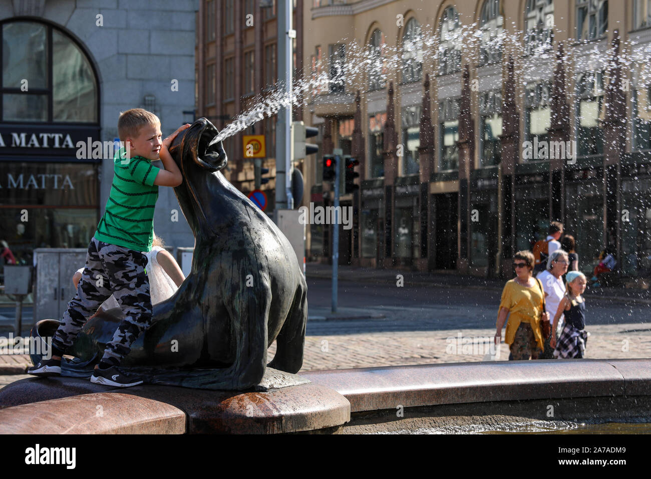 Statue in helsinki hi-res stock photography and images - Alamy