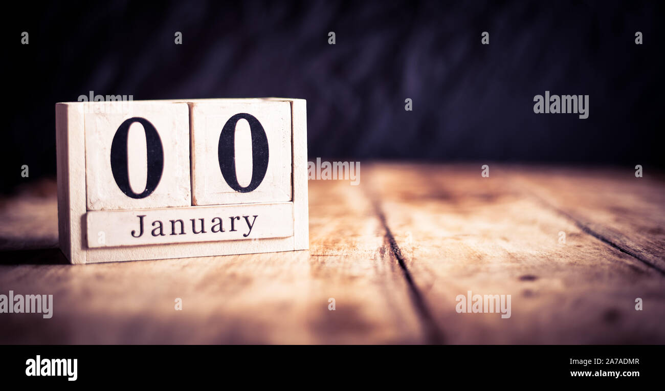 January, calendar month - date or anniversary or birthday Stock Photo ...