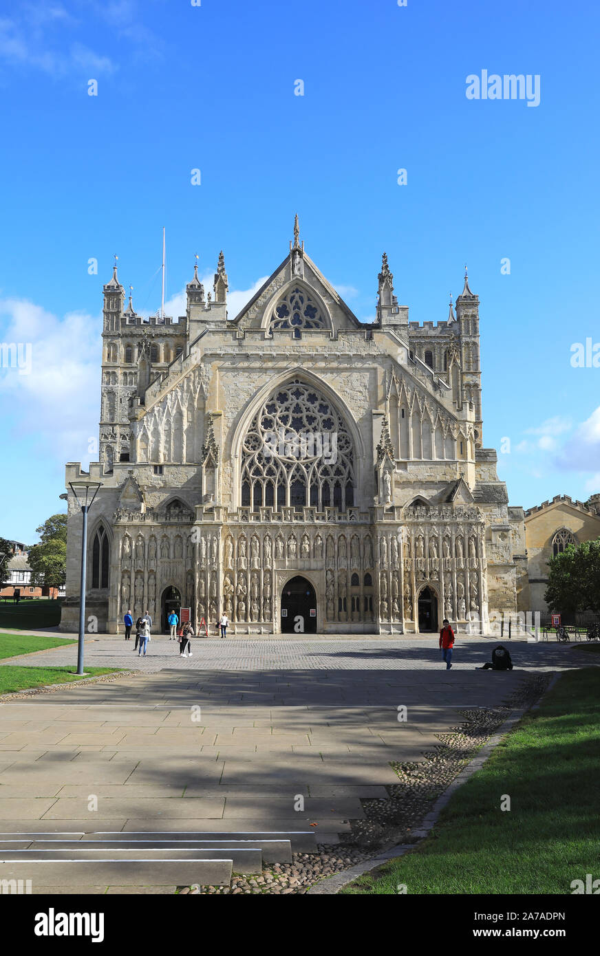The medieval carvings of the West Front Image Screen of Exeter ...