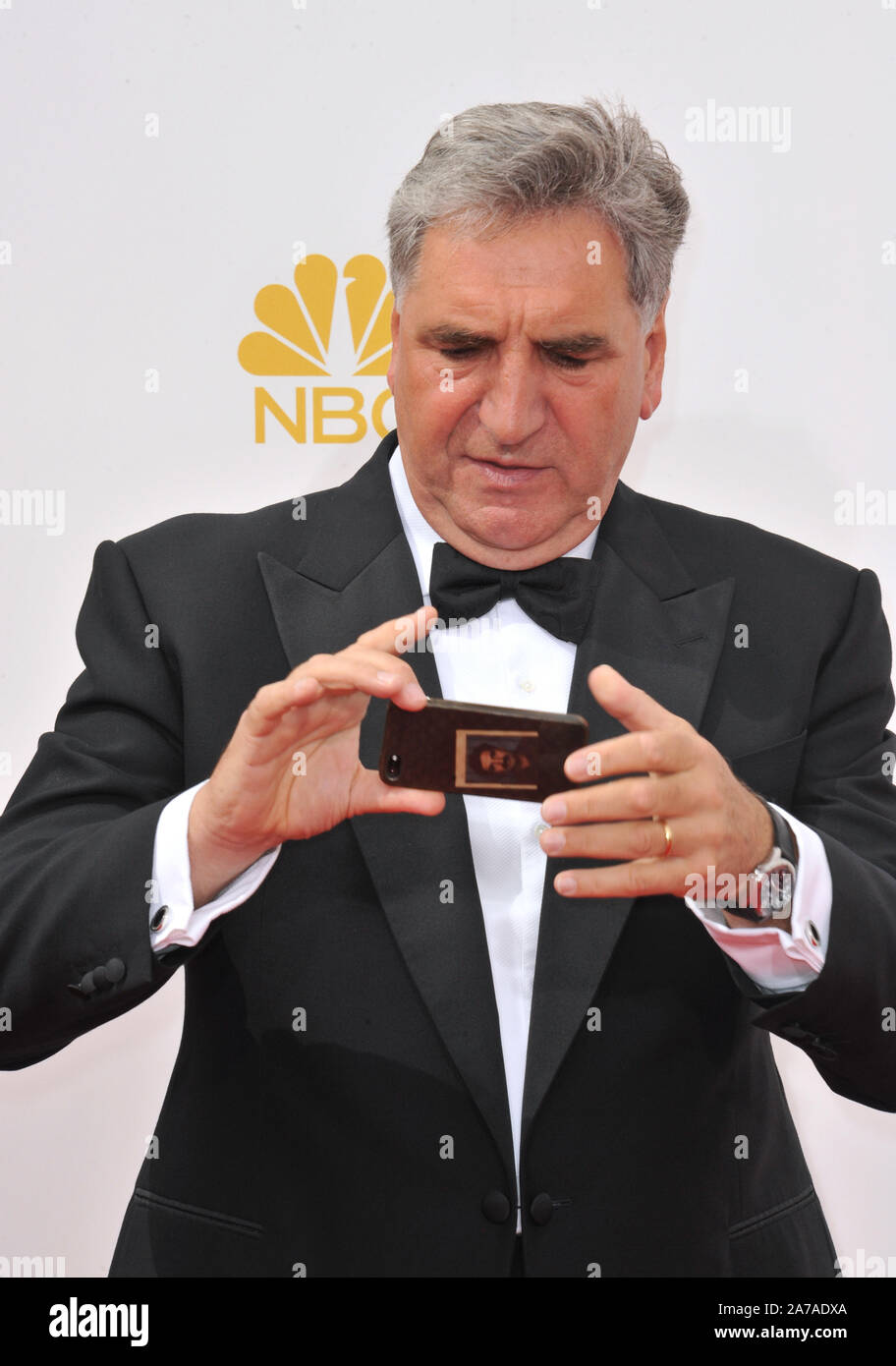 LOS ANGELES, CA - AUGUST 25, 2014: Downton Abbey star Jim Carter at the ...