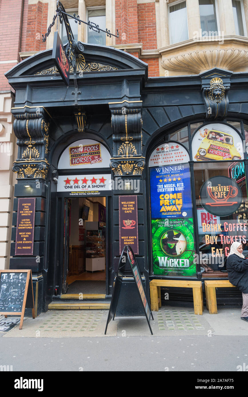 The Theatre Café, a theatrically themed coffee shop in St. Martin's ...