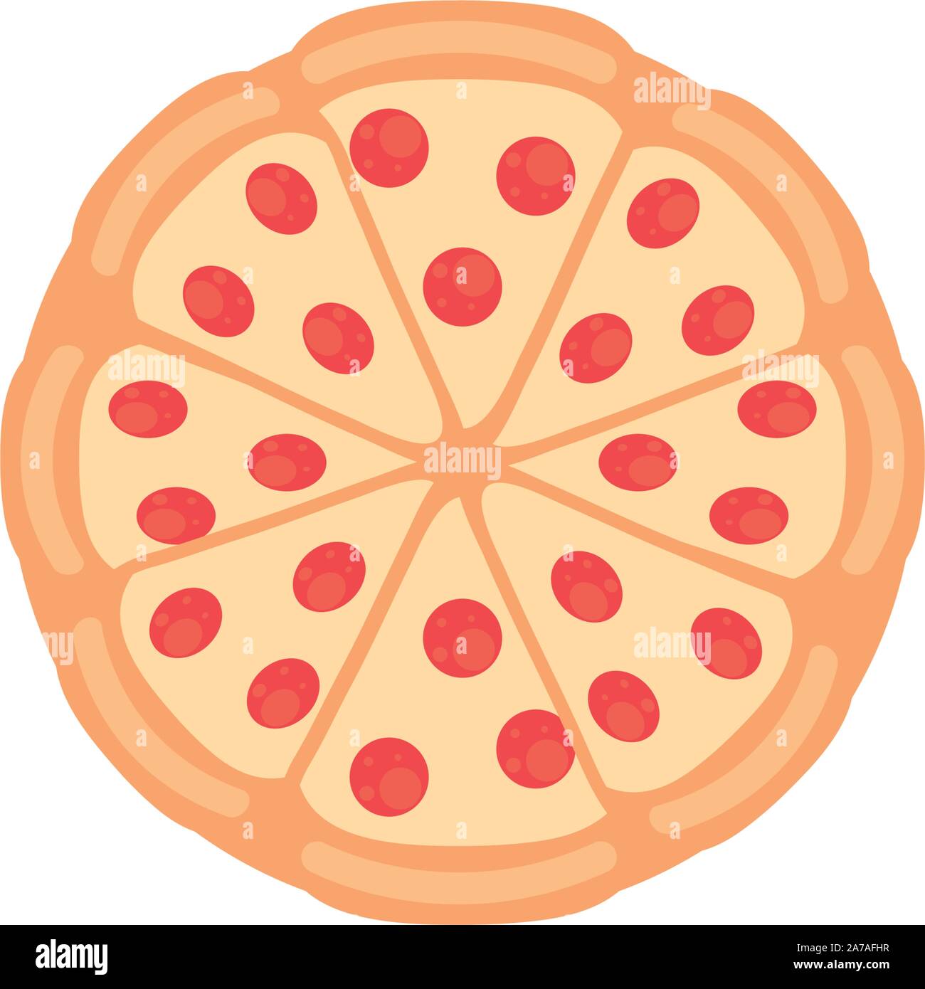 pizza icon design, Eat food restaurant menu dinner lunch cooking and ...