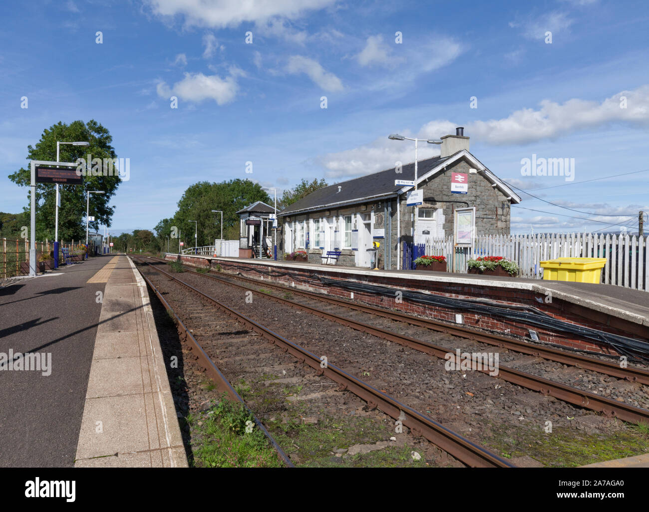 Barrhill railway station hi-res stock photography and images - Alamy