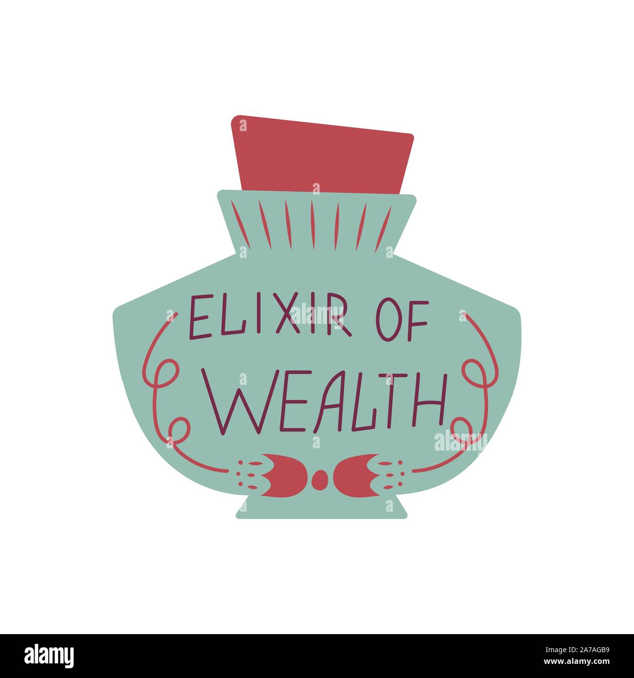 Vintage Poison Bottle Illustration High Resolution Stock Photography ...