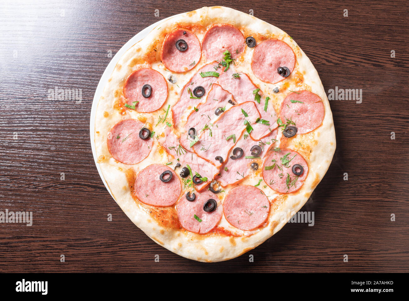 Pepperoni ham hi-res stock photography and images - Alamy