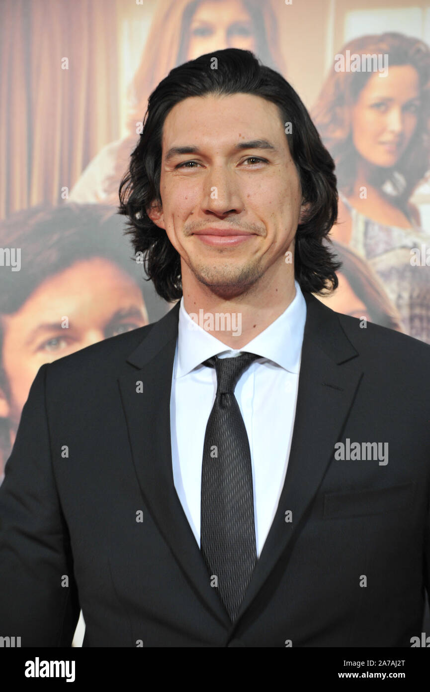 LOS ANGELES, CA - SEPTEMBER 15, 2014: Adam Driver at the Los Angeles ...