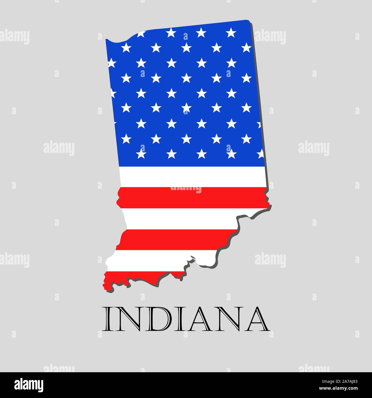 Indiana america shadow hi-res stock photography and images - Alamy