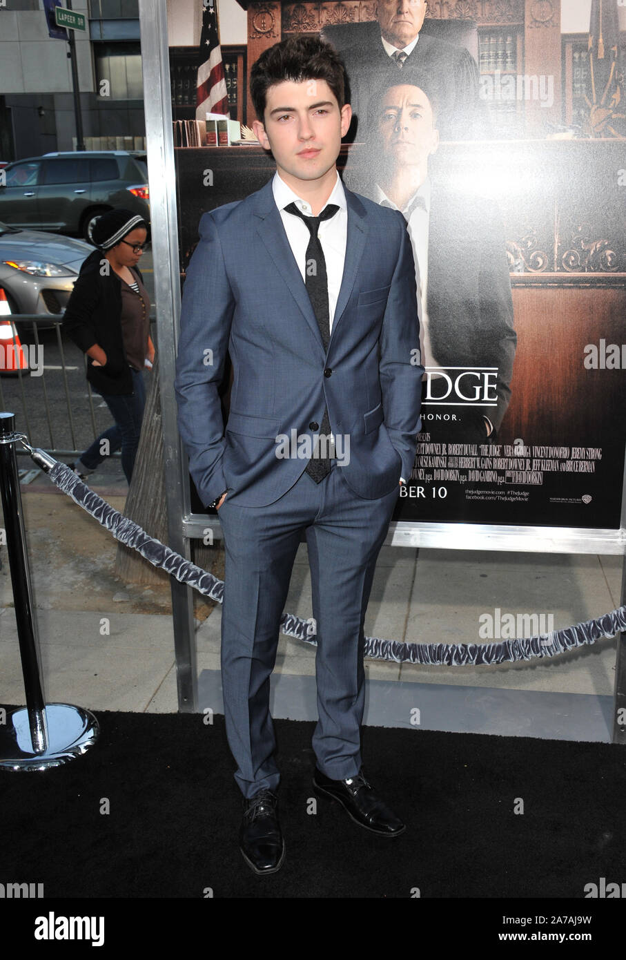 LOS ANGELES, CA - OCTOBER 1, 2014: Ian Nelson at the Los Angeles ...