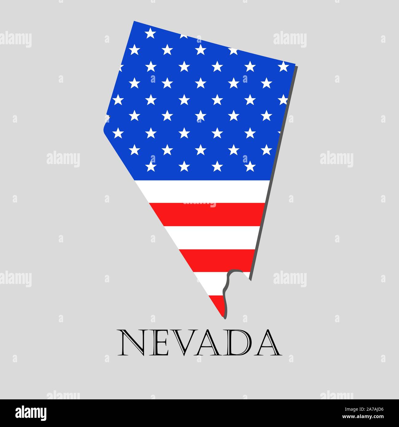 Nevada icon vector vectors hi-res stock photography and images - Alamy