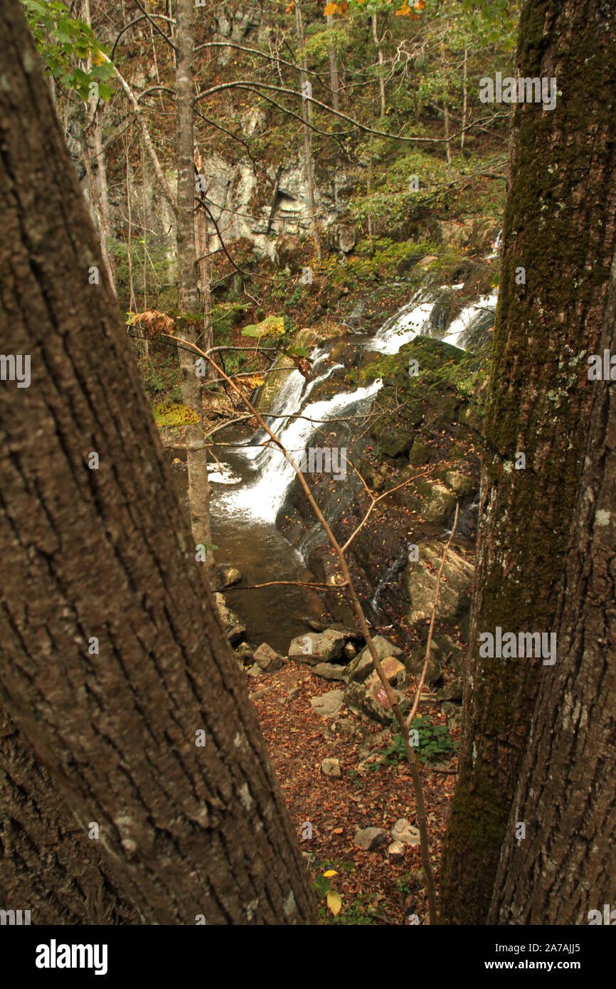 The Falls Of Logan Creek in South-Western Virginia, USA Stock Photo - Alamy