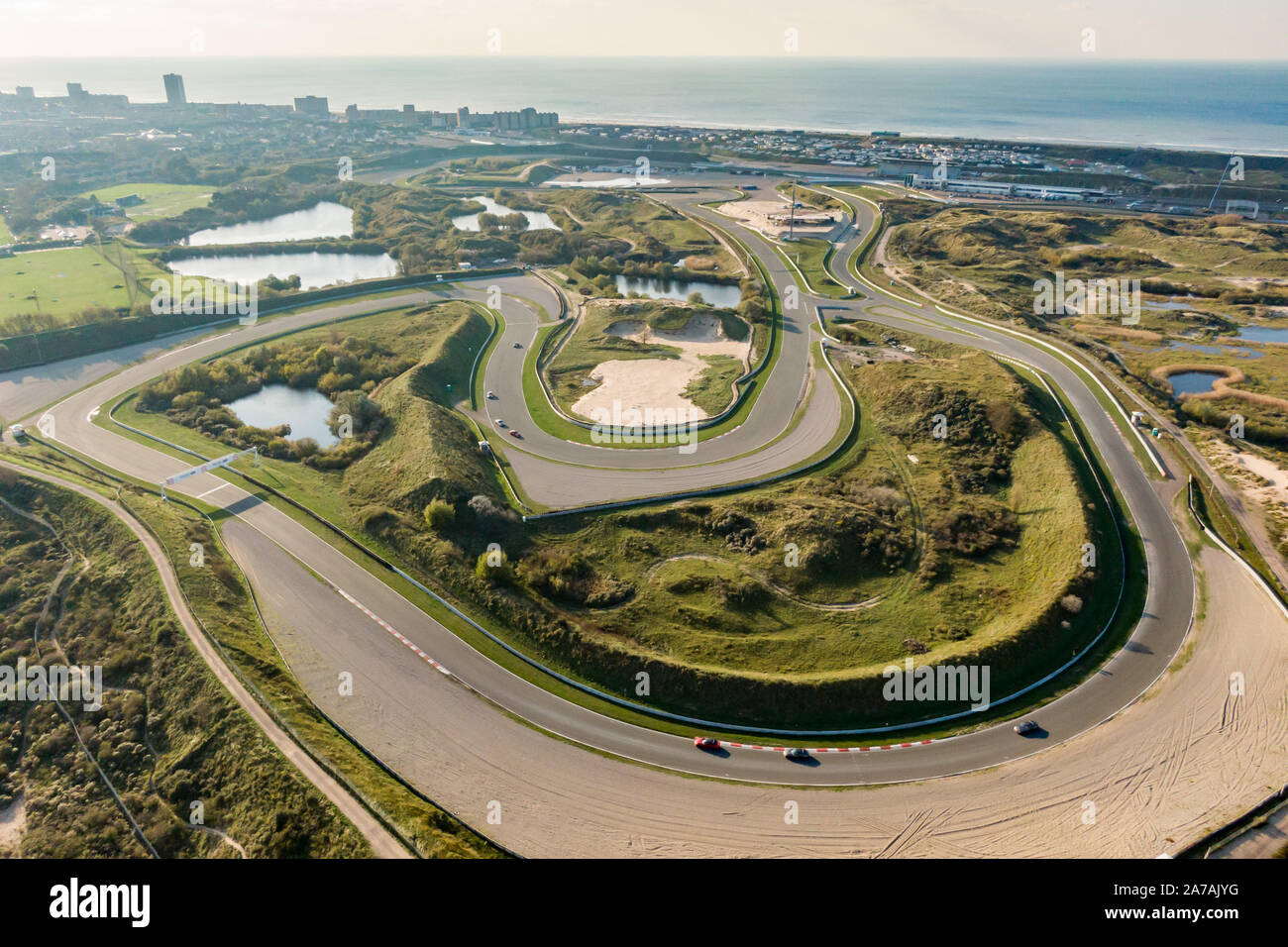Zandvoort, Netherlands. 31st Oct, 2019. ZANDVOORT, 231-10-2019, Aerial ...