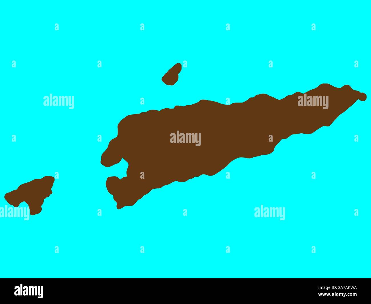 East Timor Map Vector illustration eps 10 Stock Vector Image & Art - Alamy