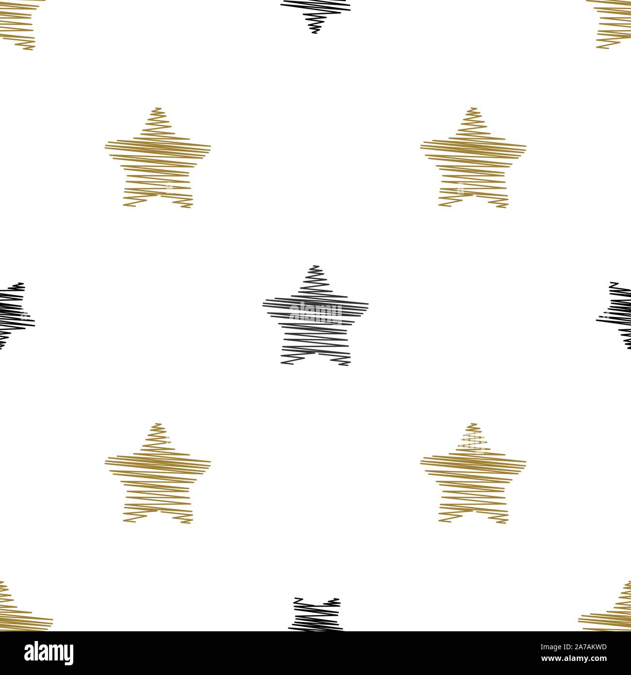 Holiday background, seamless pattern with stars. Vector illustration Stock Vector Image & Art ...