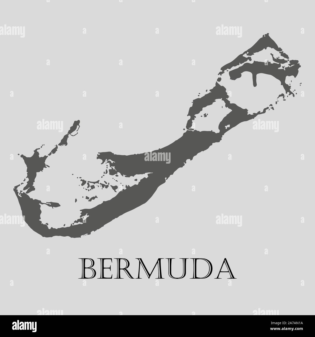 Bermuda vector vectors hi-res stock photography and images - Alamy