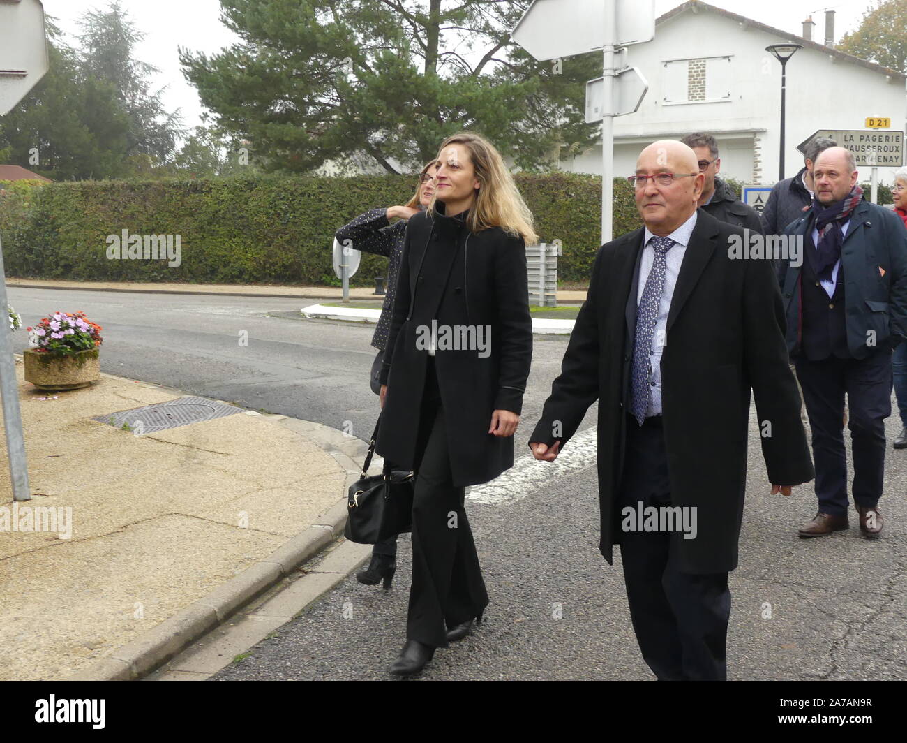 Dominique brouard creator of the festival of menigoute hi-res stock ...