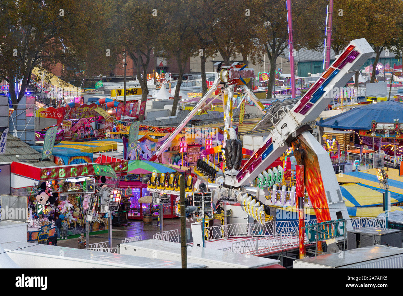Old funfair hi-res stock photography and images - Alamy