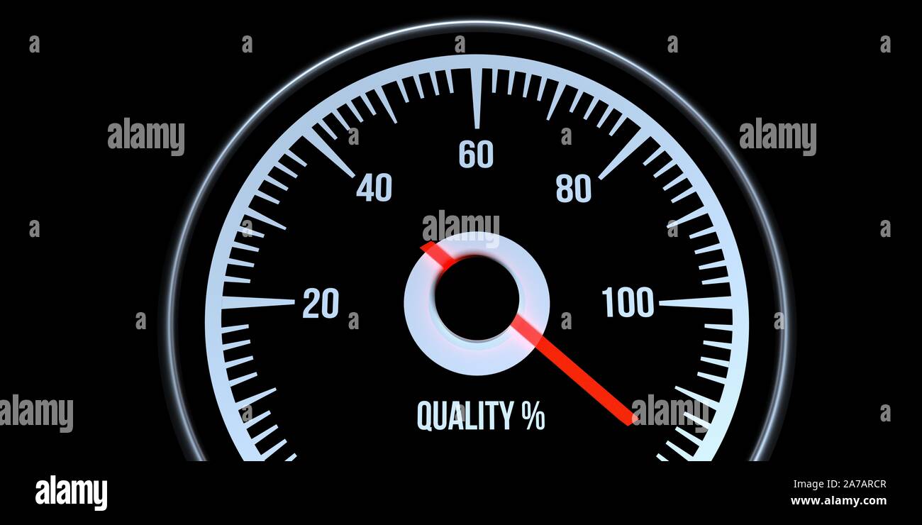 Quality indicator on 100% extremely detailed and realistic high ...