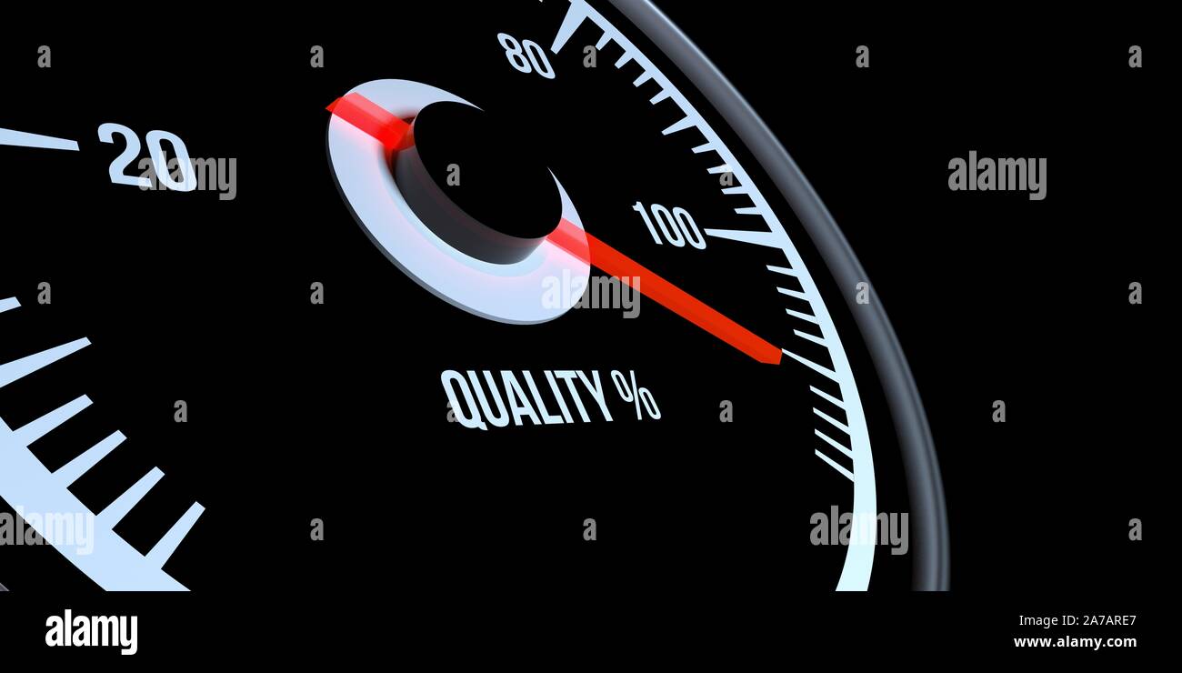 Quality indicator on 100% extremely detailed and realistic high ...