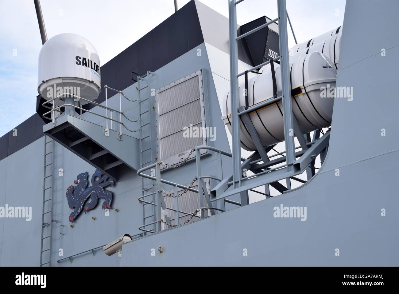 HMS Medway Commissioning Ceremony at Chatham Dockyard was attended by ...