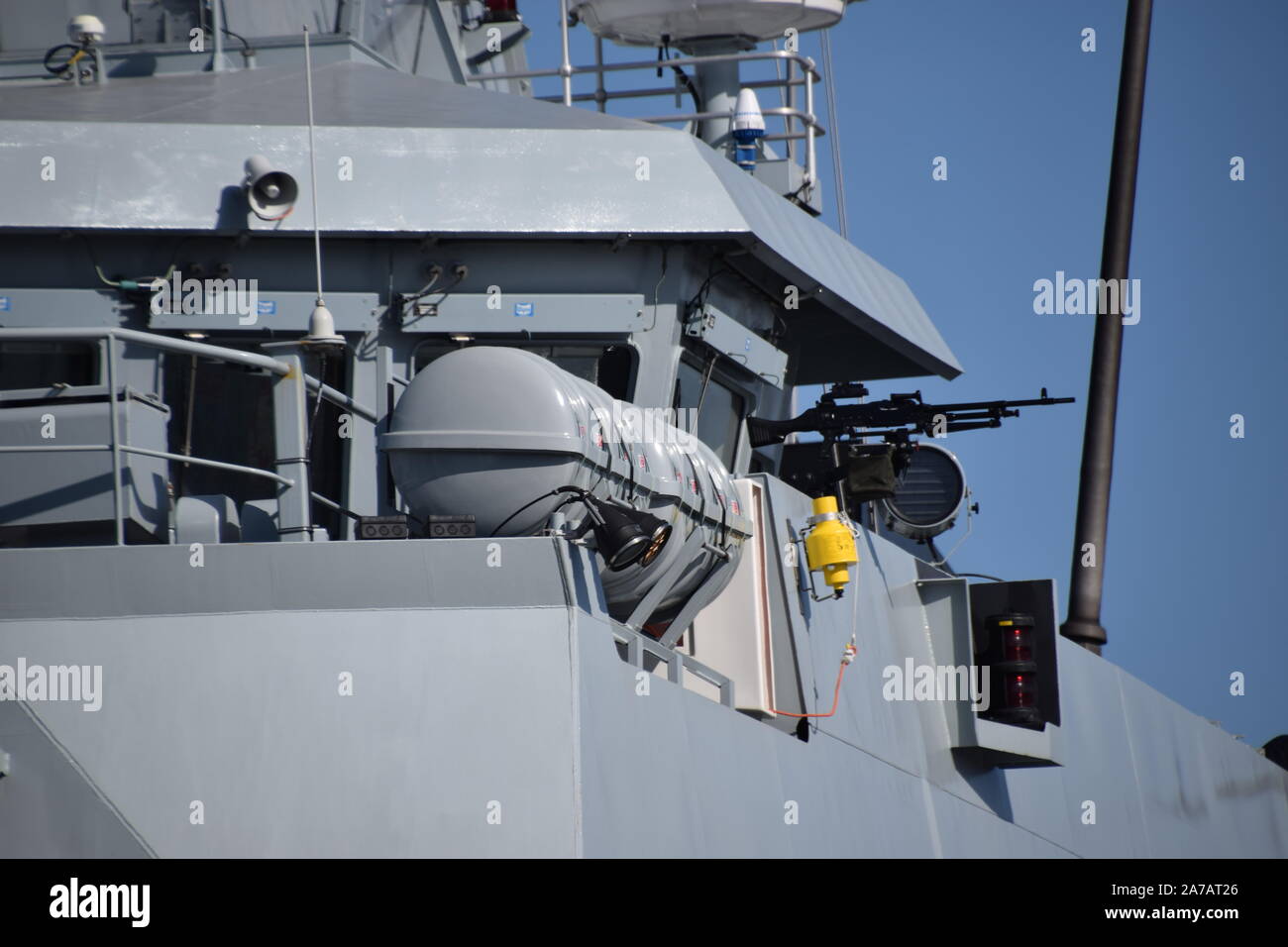 HMS Medway Commissioning Ceremony at Chatham Dockyard was attended by ...