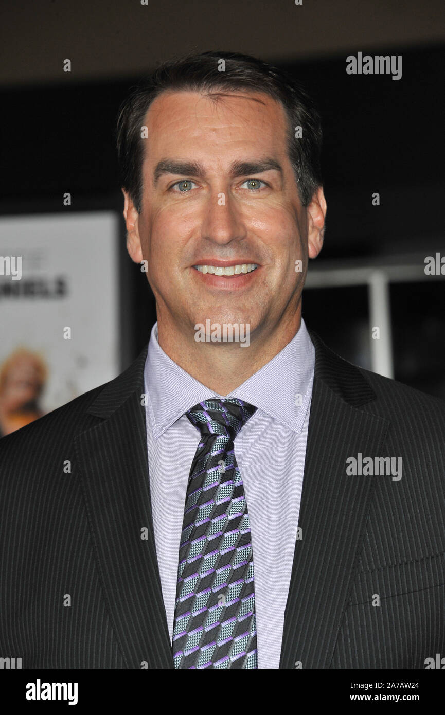 LOS ANGELES, CA - NOVEMBER 3, 2014: Rob Riggle at the premiere of his ...