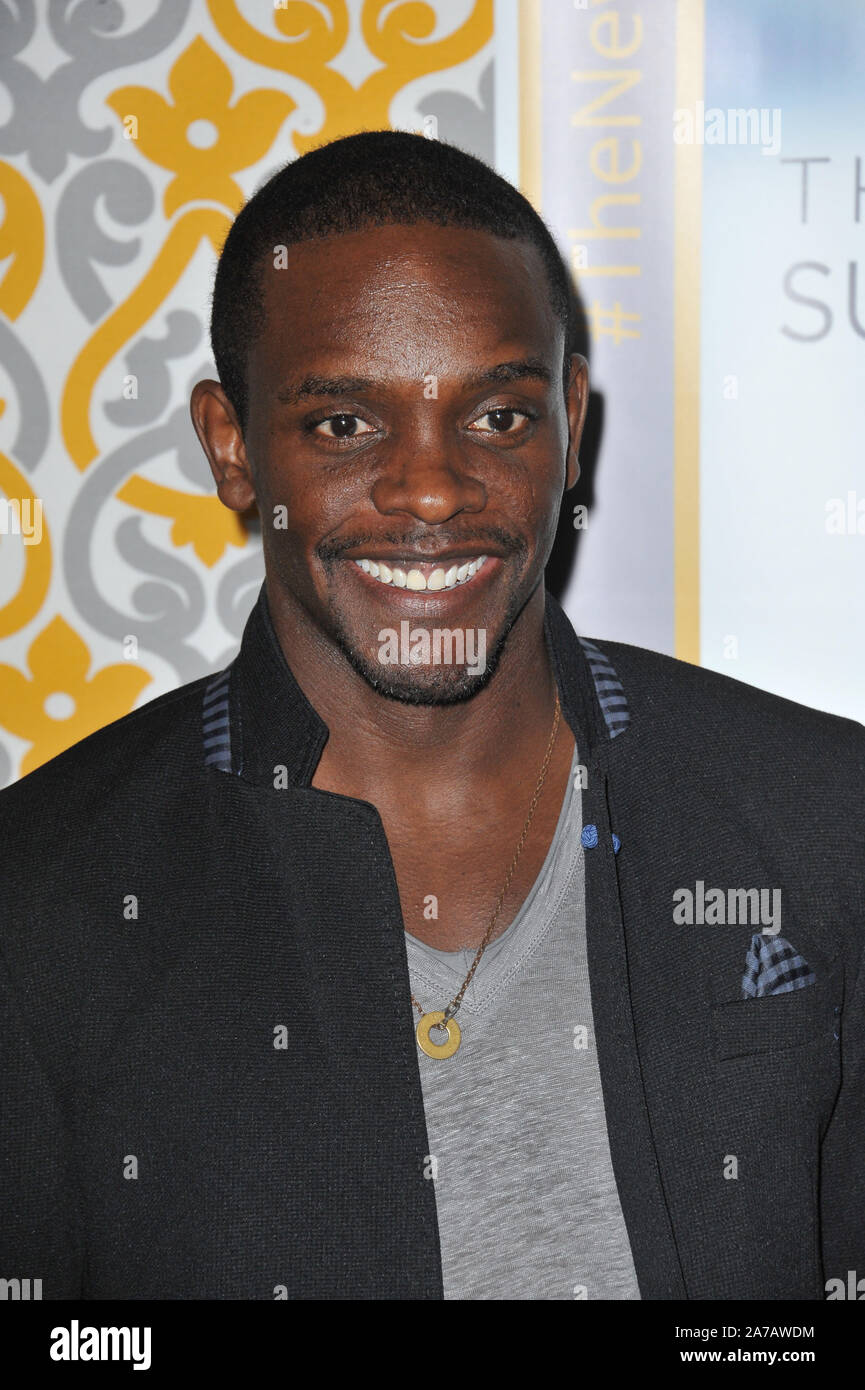 LOS ANGELES, CA - NOVEMBER 4, 2014: Chris Chalk at the season three ...