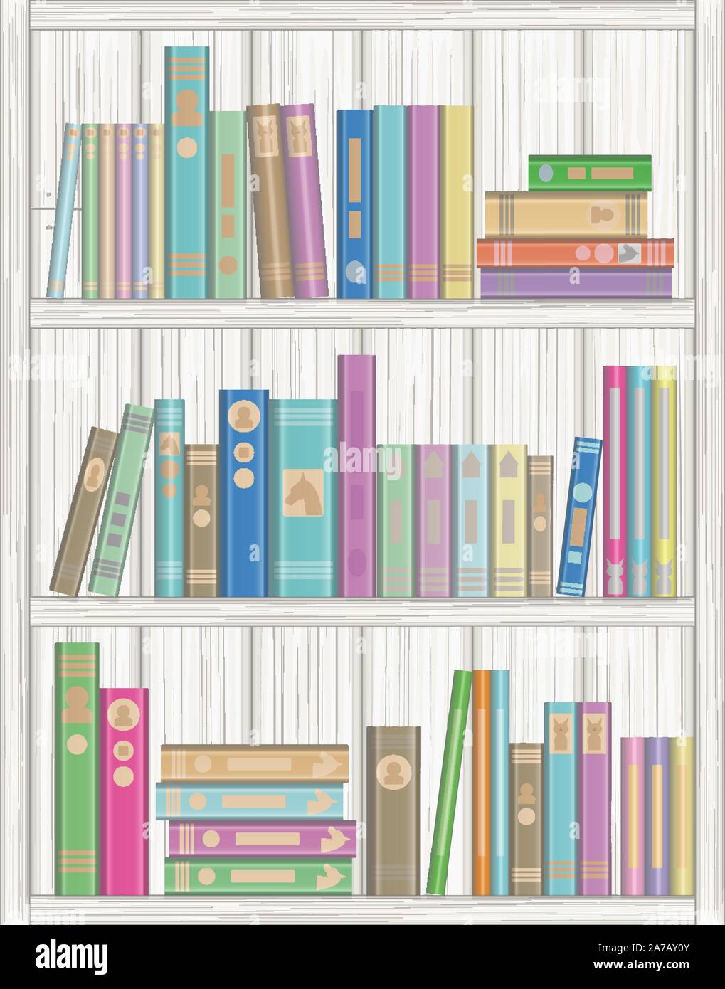 Literary printed book Stock Vector Images - Alamy