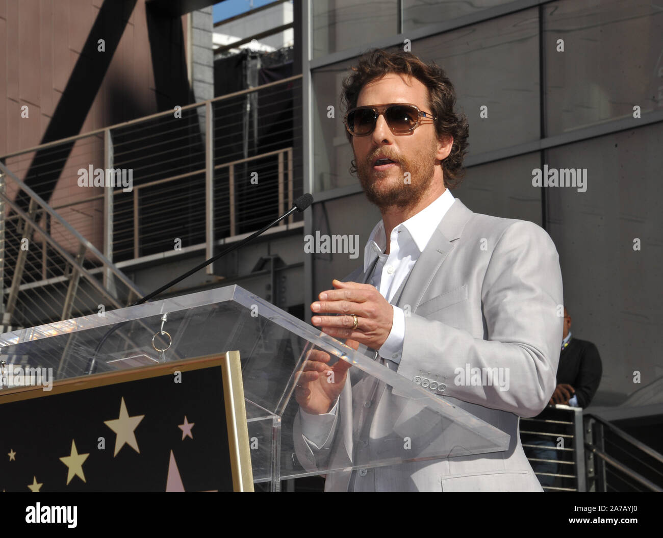 Matthew mcconaugheys star hi-res stock photography and images - Alamy