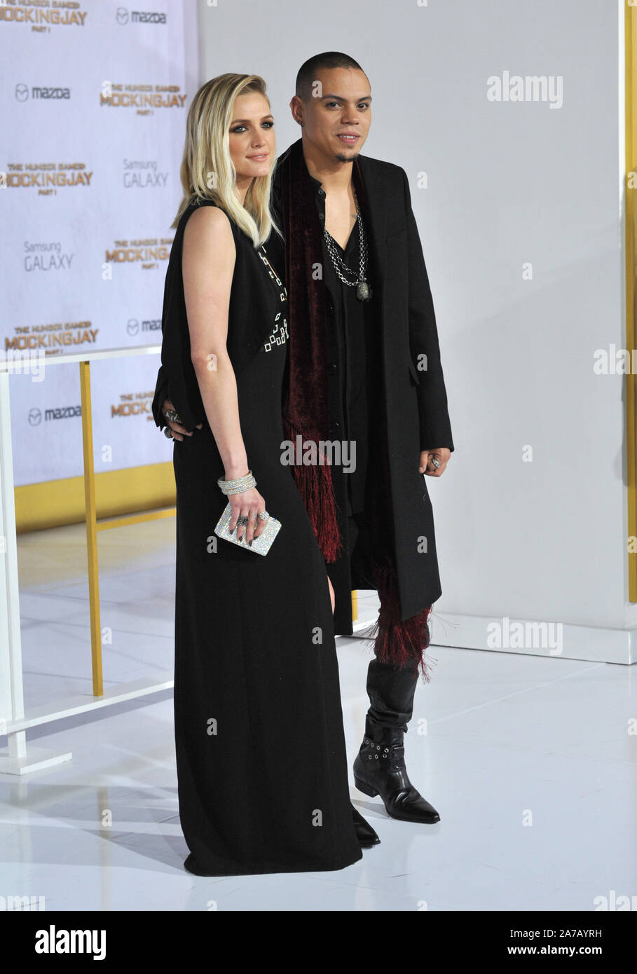 LOS ANGELES, CA - NOVEMBER 17, 2014: Evan Ross (son of Diana Ross ...