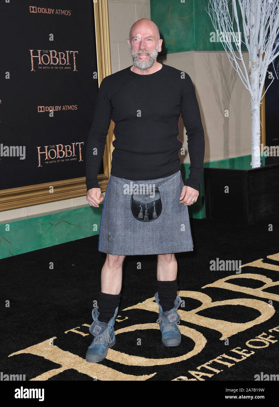 LOS ANGELES, CA - DECEMBER 9, 2014: Graham McTavish at the Los Angeles ...